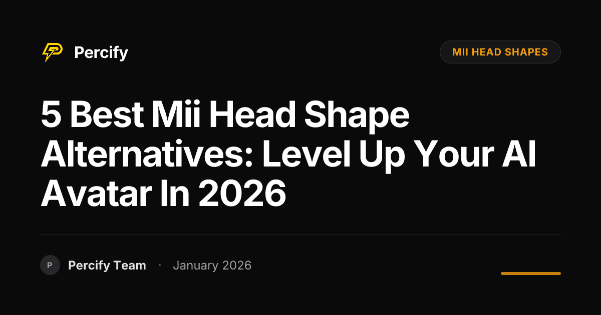 5 Best Mii Head Shape Alternatives: Level Up Your AI Avatar in 2026 ...