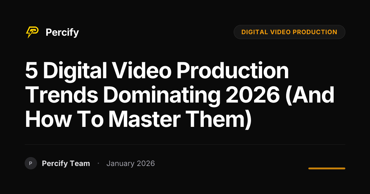 5 Digital Video Production Trends Dominating 2026 (And How to Master ...