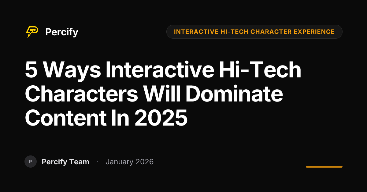 5 Ways Interactive Hi-Tech Characters Will Dominate Content in 2025 ...
