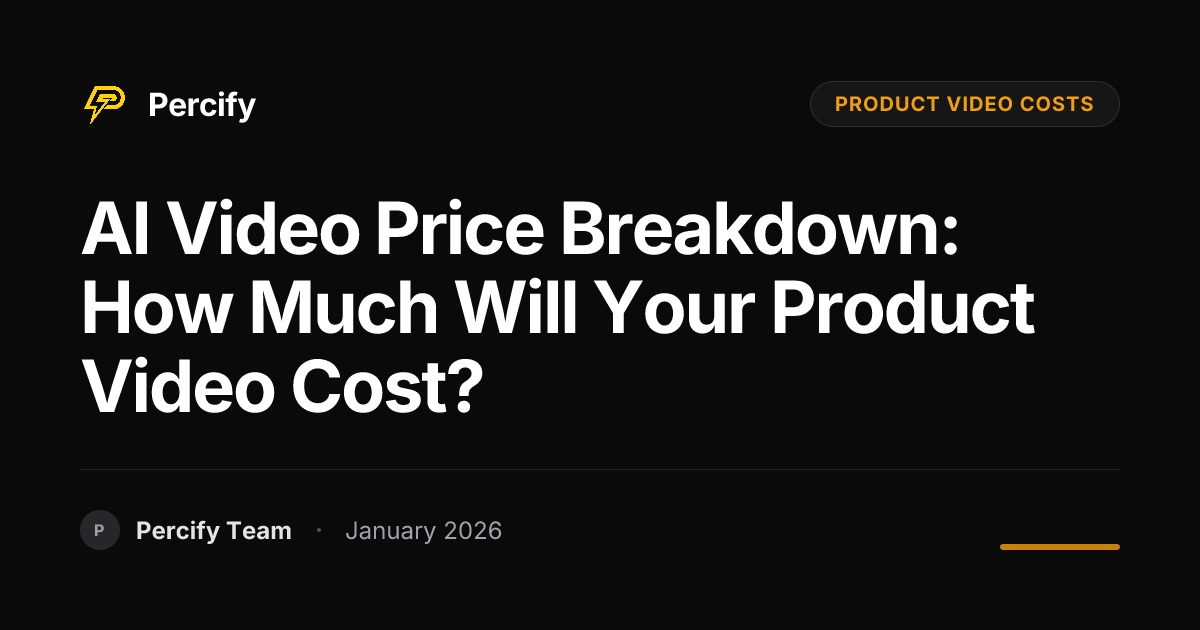 AI Video Price Breakdown: How Much Will Your Product Video Cost ...
