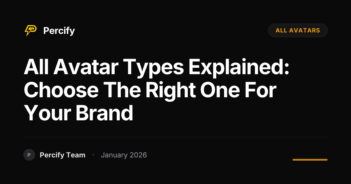 All Avatar Types Explained: Choose the Right One for Your Brand ...