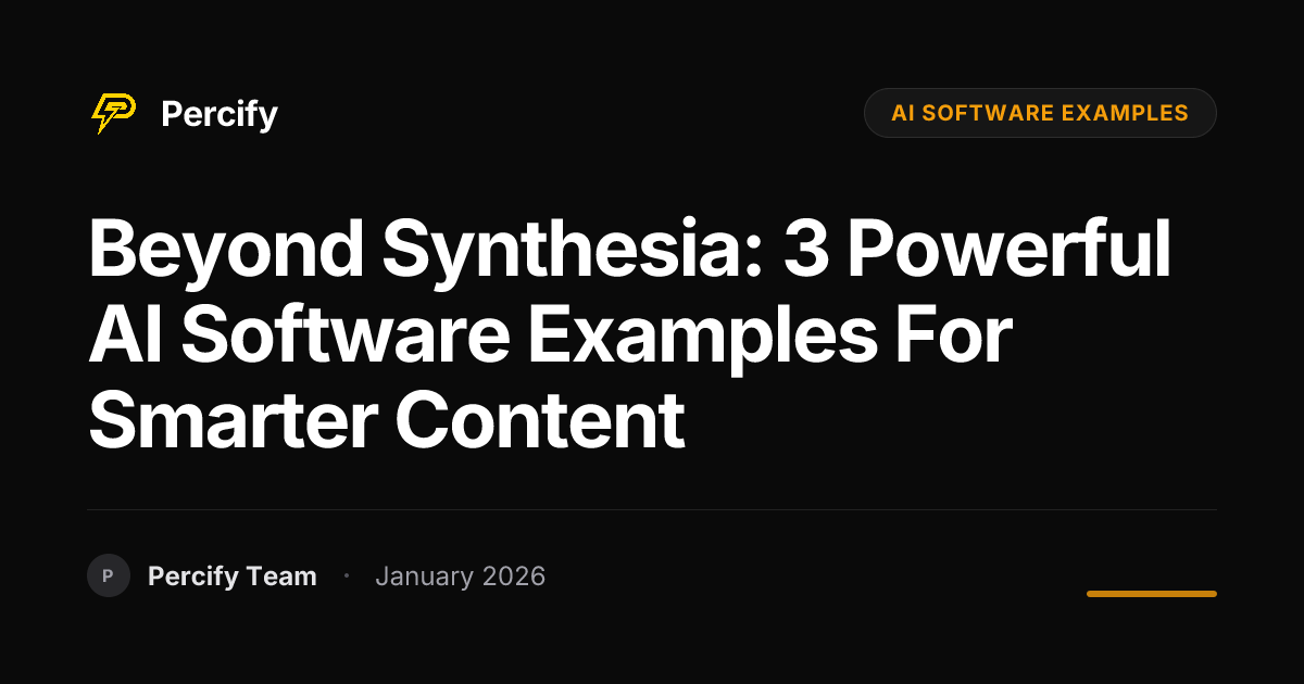 Beyond Synthesia: 3 Powerful AI Software Examples for Smarter Content ...