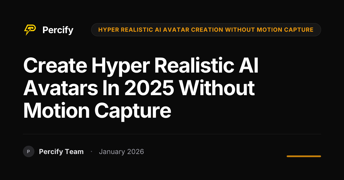 Create Hyper Realistic AI Avatars in 2025 Without Motion Capture ...