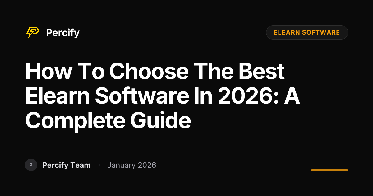How to Choose the Best Elearn Software in 2026: A Complete Guide ...