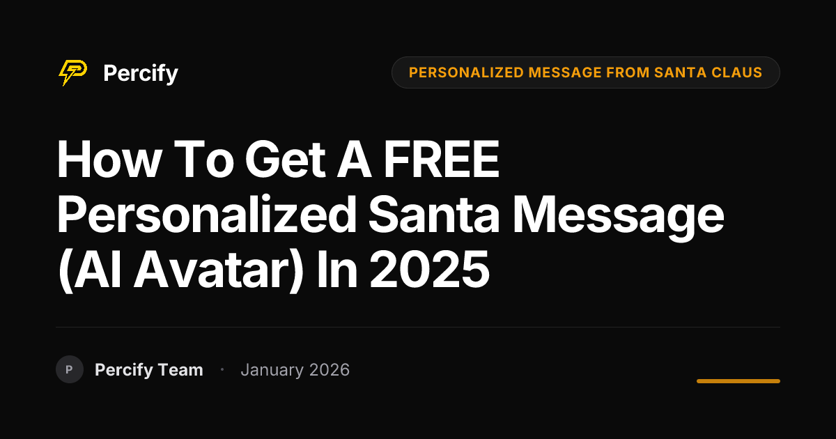 How to Get a FREE Personalized Santa Message (AI Avatar) in 2025 ...