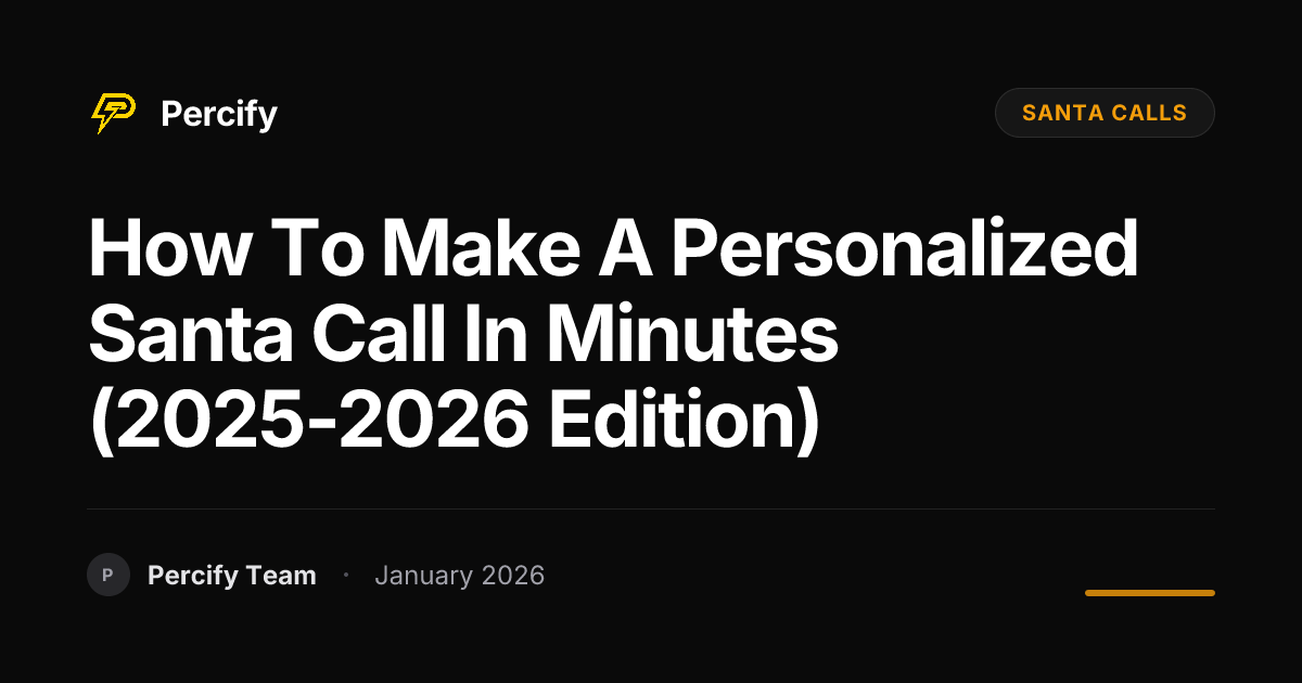 How To Make a Personalized Santa Call in Minutes (2025-2026 Edition ...