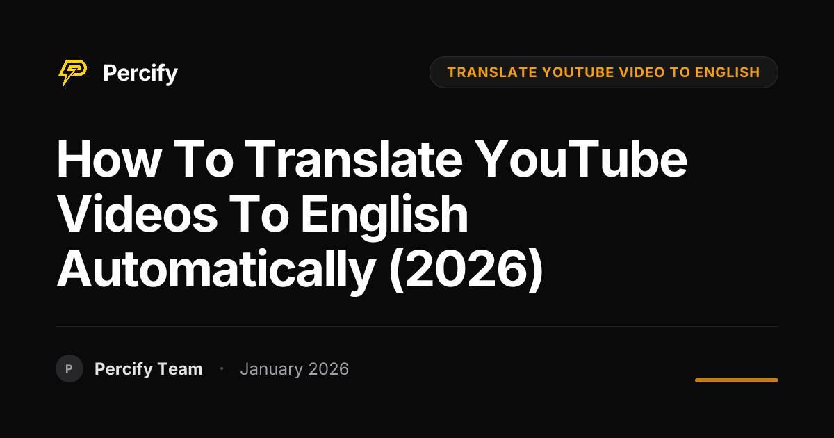 How to Translate YouTube Videos to English Automatically (2026 ...