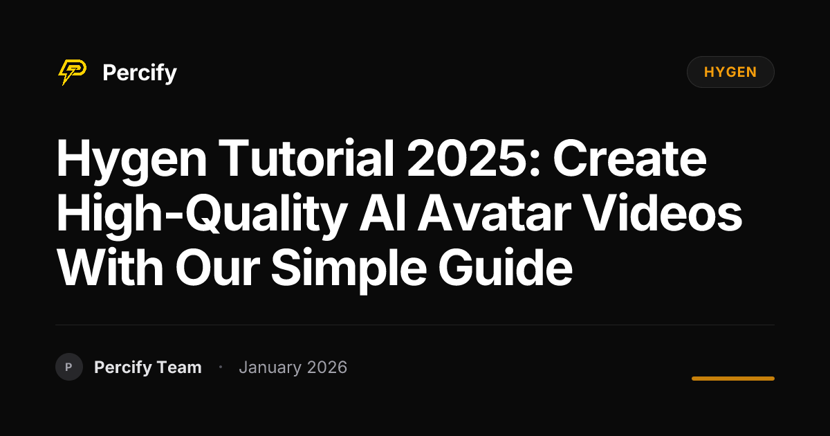 Hygen Tutorial 2025: Create High-Quality AI Avatar Videos with Our ...