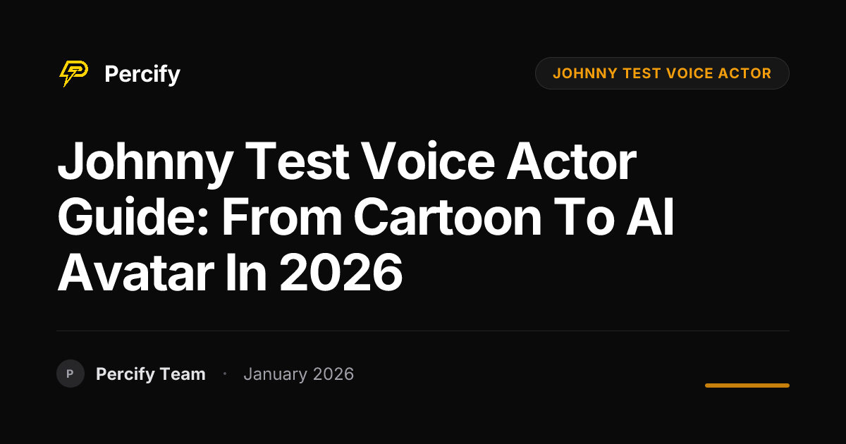 Johnny Test Voice Actor Guide: From Cartoon to AI Avatar in 2026 ...