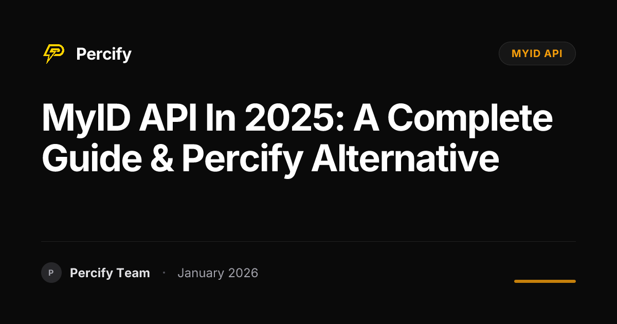 MyID API in 2025: A Complete Guide & Percify Alternative | Percify Blog