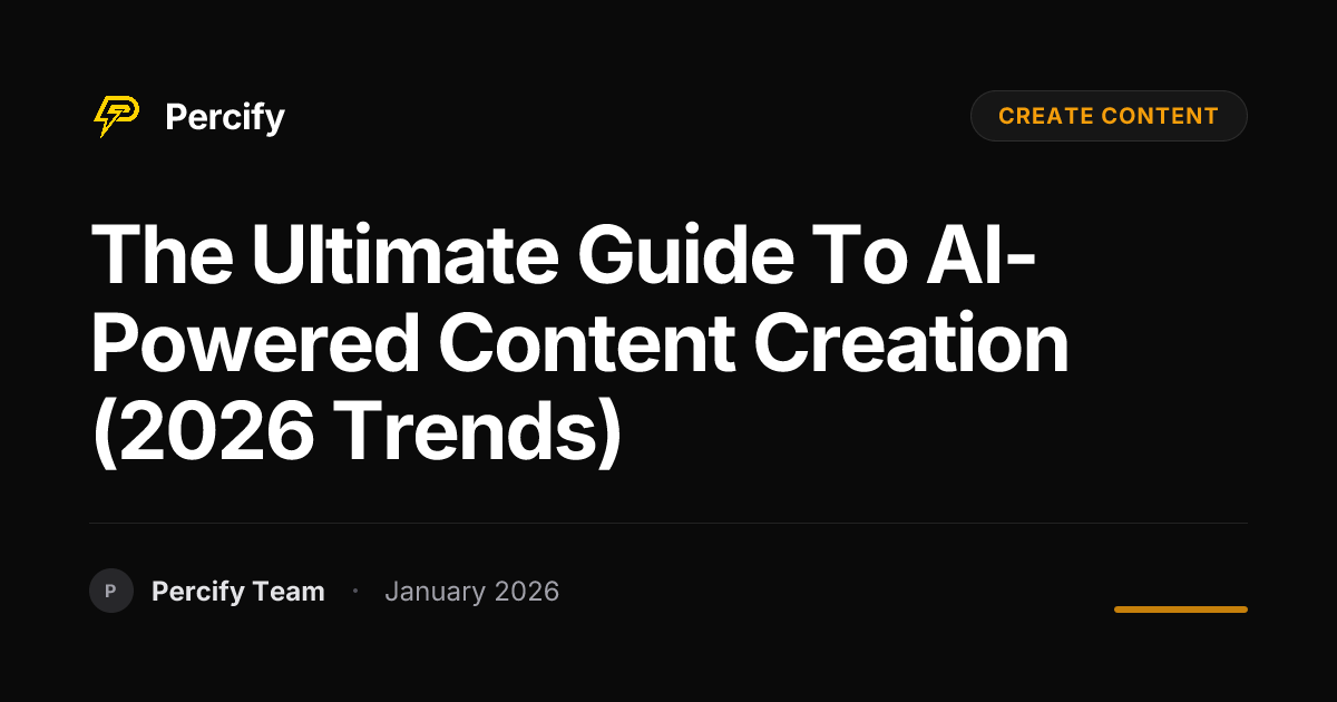 The Ultimate Guide to AI-Powered Content Creation (2026 Trends ...