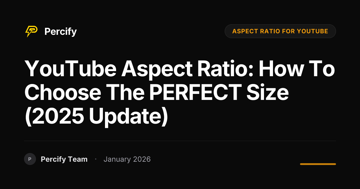 YouTube Aspect Ratio: How To Choose The PERFECT Size (2025 Update ...